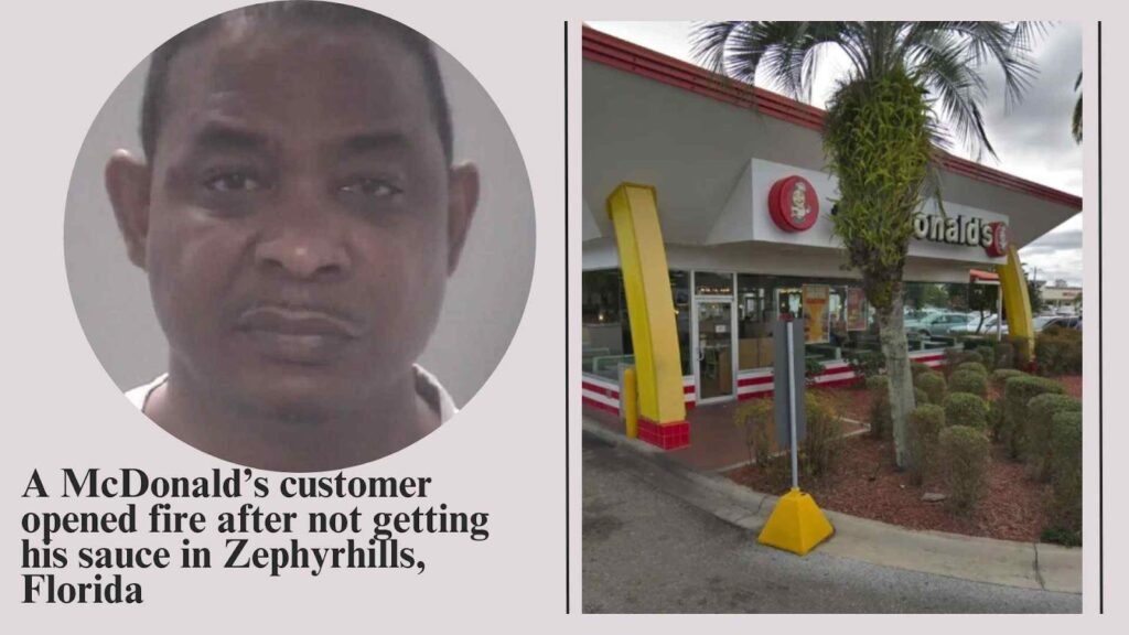 A McDonalds customer opened fire after not getting his Sauce in ...